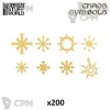 Green Stuff World Chaos Symbols Used (x200) - купить от Каджит по цене ...