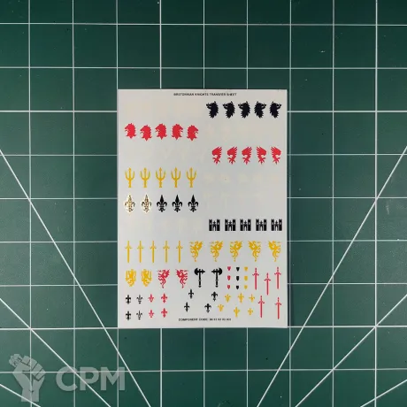 Bretonnian Knights Transfer Sheet (Декали) - купить от Vault Boy по ...