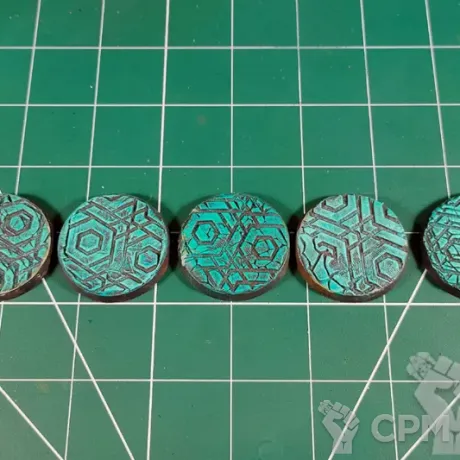 Citadel Base Round 40 GW x5 Базы (Подставки оригинал GW) Relief Paint ...
