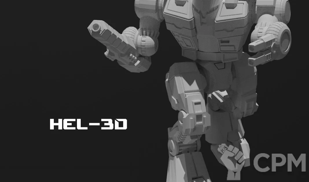 Helios HEL-3D for Battletech - Свободный Рынок Миниатюр