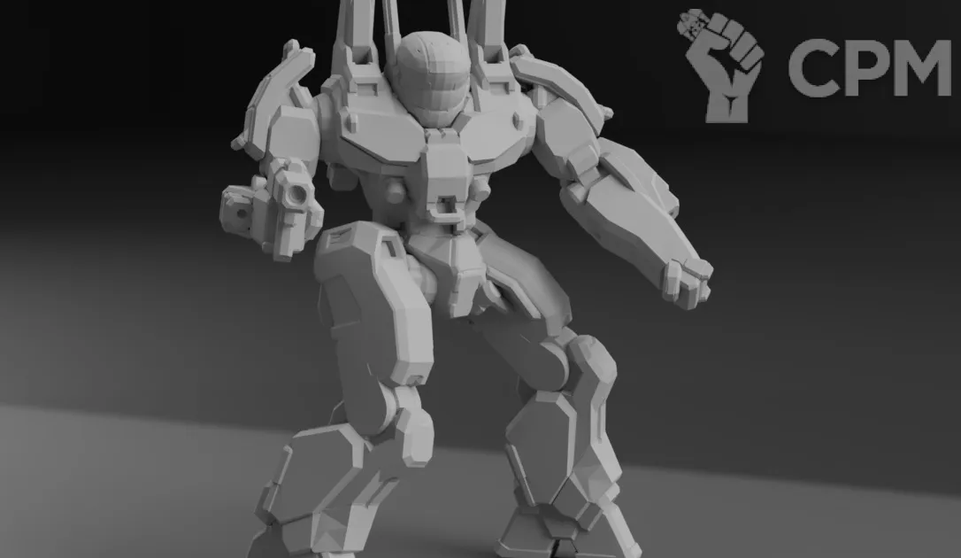 PXH-1D Phoenix Hawk for Battletech - купить от 3Д печать миниатюр по ...