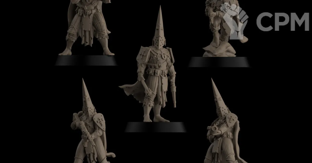 TRENCH CRUSADE - Trench Pilgrims Warband - Trench Pilgrims (FULL PUCK ...