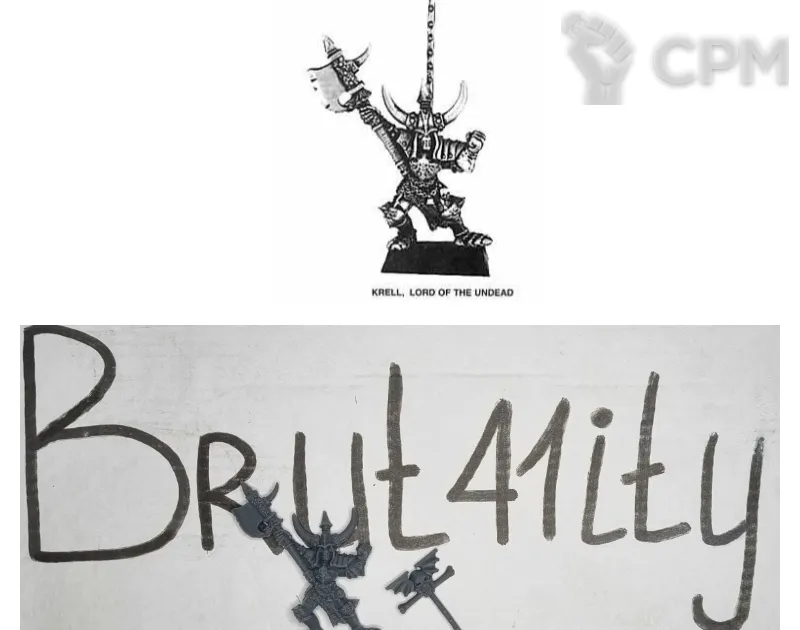 Krell,lord of the undead - Свободный Рынок Миниатюр