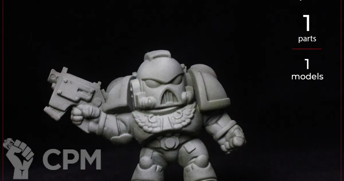 CHIBI SPACE MARINE - купить от SanctForge по цене 400руб - Свободный ...