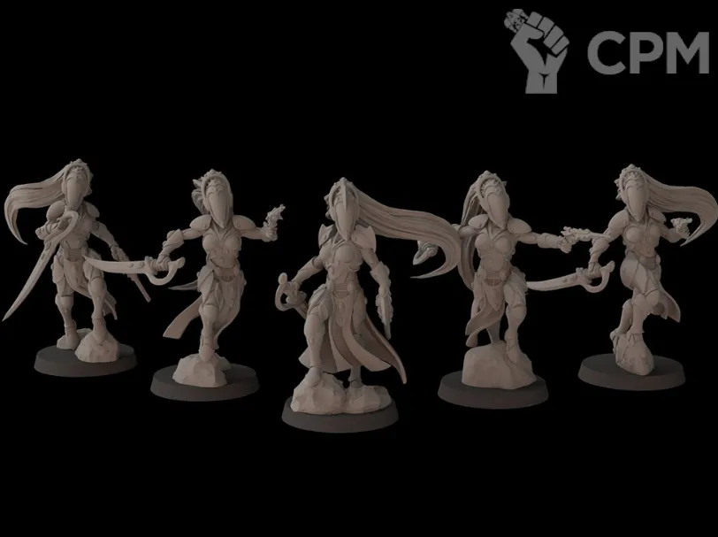 Howling Banshees - Eldar - Свободный Рынок Миниатюр