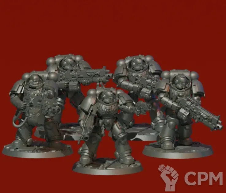 Heavy Intercessor Squad - купить от 3D Shop по цене 800руб - Свободный ...