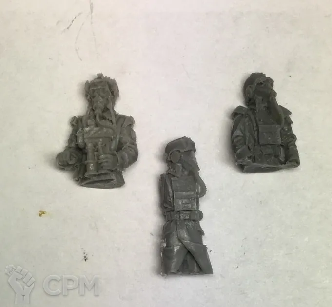 Death Korps of Krieg Tank Commanders - Свободный Рынок Миниатюр