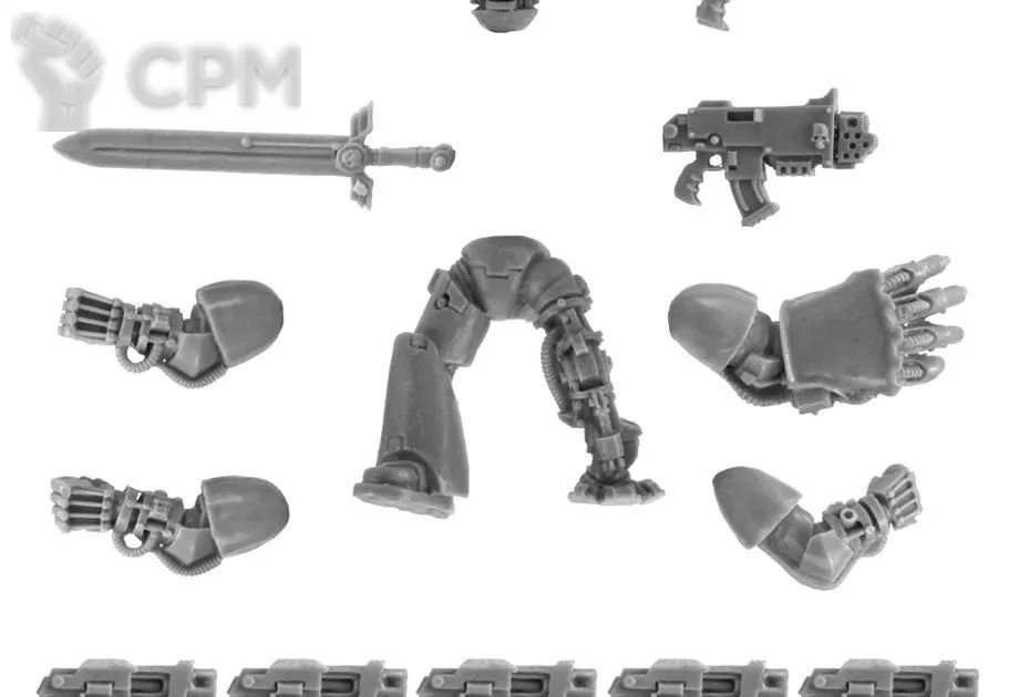 Space Marine Character Conversion Set - Свободный Рынок Миниатюр