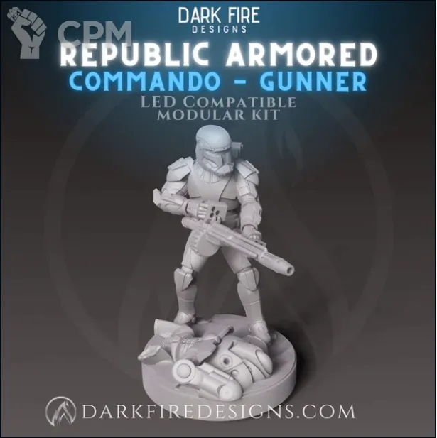 Republic Armored Commando Gunner - купить от Zakat-3D по цене 199руб ...