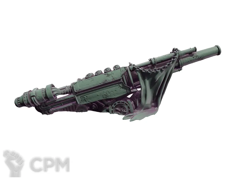 WH40K Террейн - Fallen Titan Gun - Свободный Рынок Миниатюр