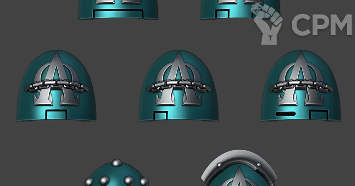 Alpha Legion MKVI Pads - купить от 3D Wargaming по цене 250руб ...