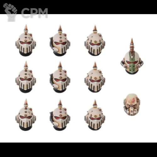 Death Guard MKVI Heads - Legiones Astartes - Свободный Рынок Миниатюр