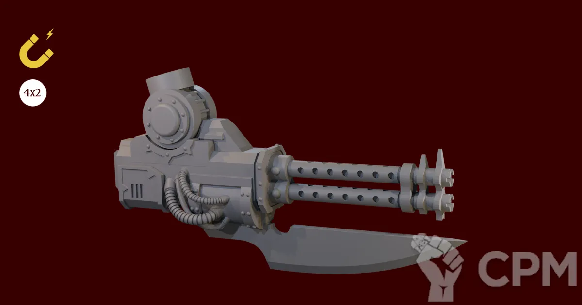 Chaos Space Marines Decimator V2 Butcher Cannon Weapon - купить от ...