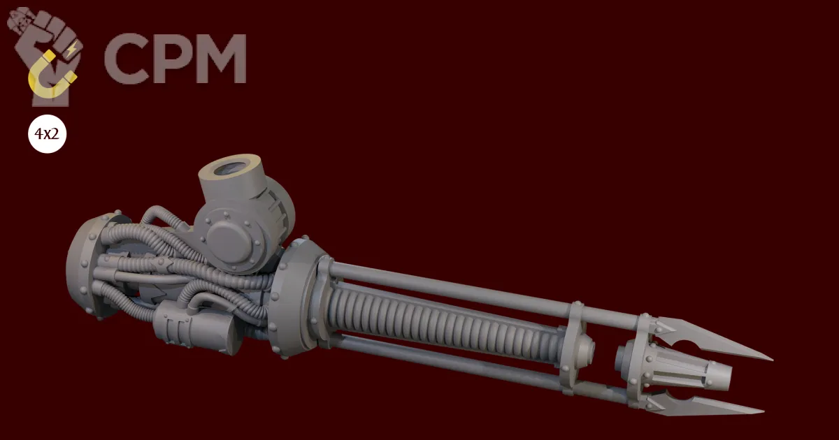Chaos Space Marines Decimator V2 Conversion Beamer Weapon - купить от ...