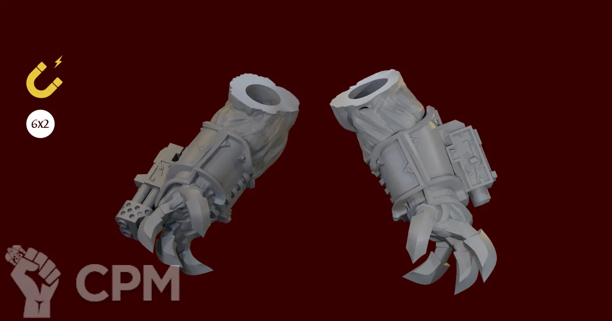 CSM Helbrute Fists with Flamer and Bolter - купить от ForgeNight по ...