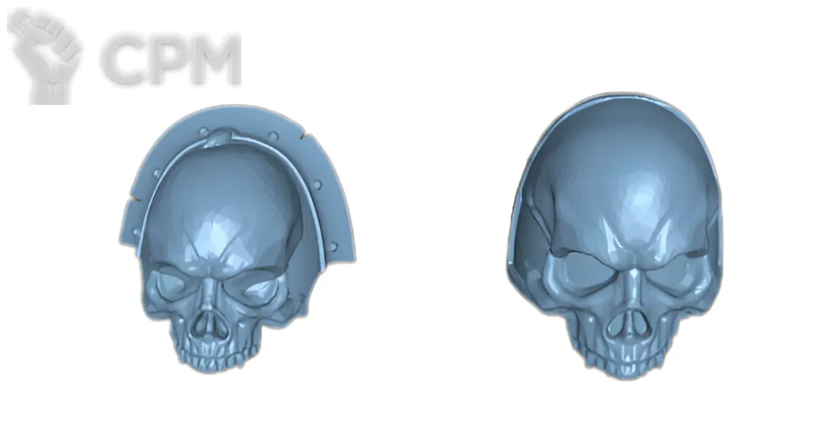 CSM Skull Shoulder pads - Свободный Рынок Миниатюр