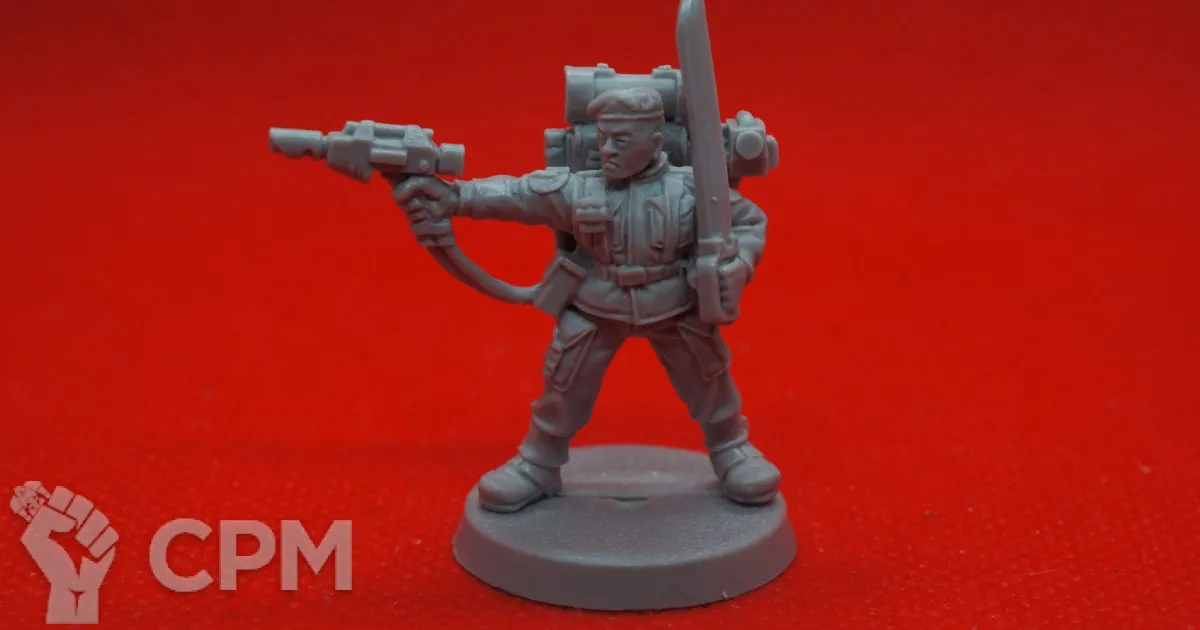 IG Storm Troopers (1996) Officer 1 - Astra Militarum - Свободный Рынок ...