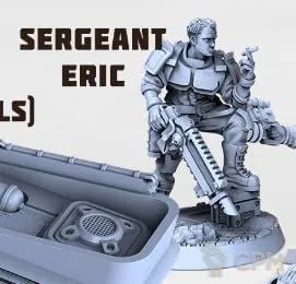 Sergeant Eric - купить от Barduck Miniatures по цене 234руб - Свободный ...