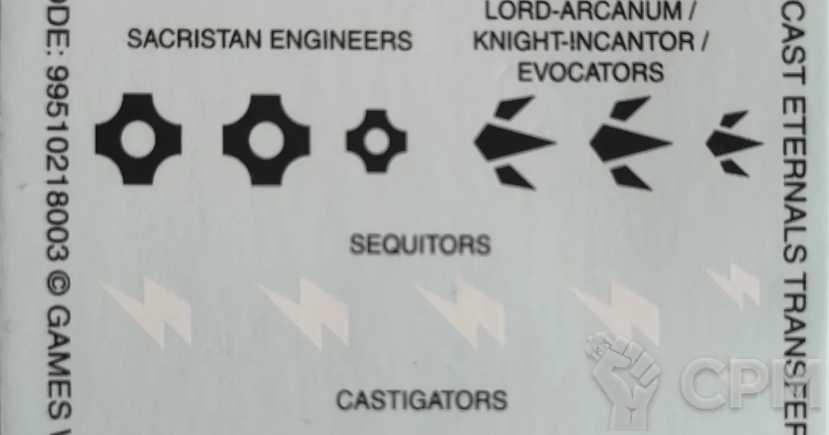 Stormcast Eternals Transfer Sheet 2 Decals - купить от Пилорама по цене ...