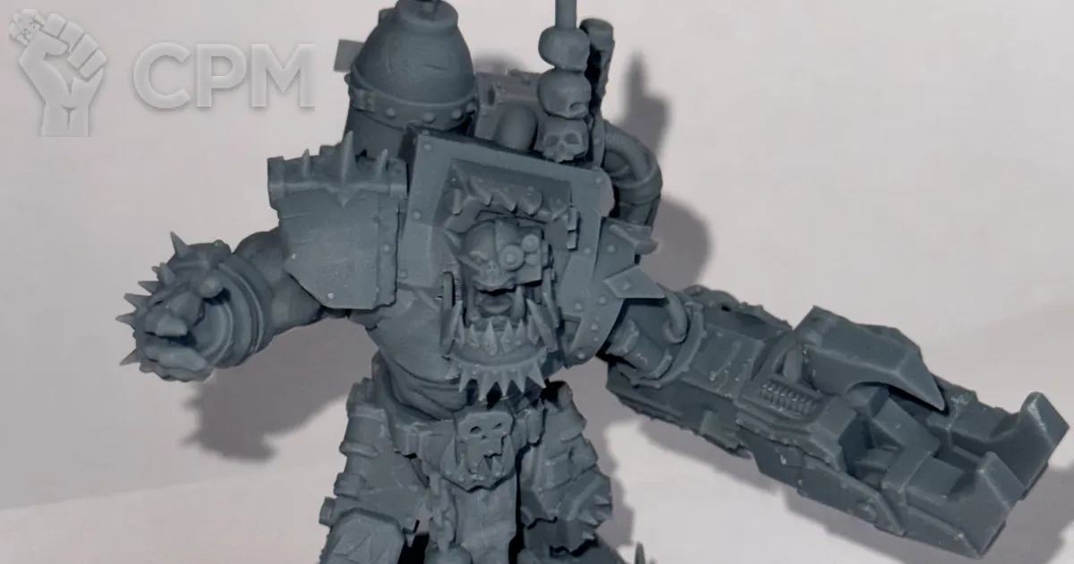 Ork Warboss - Свободный Рынок Миниатюр