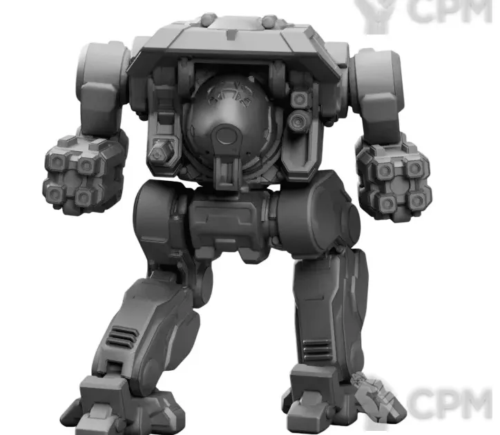 Dire Wolf D-99 Revenant for Battletech (Posed) - купить от 3Д печать ...
