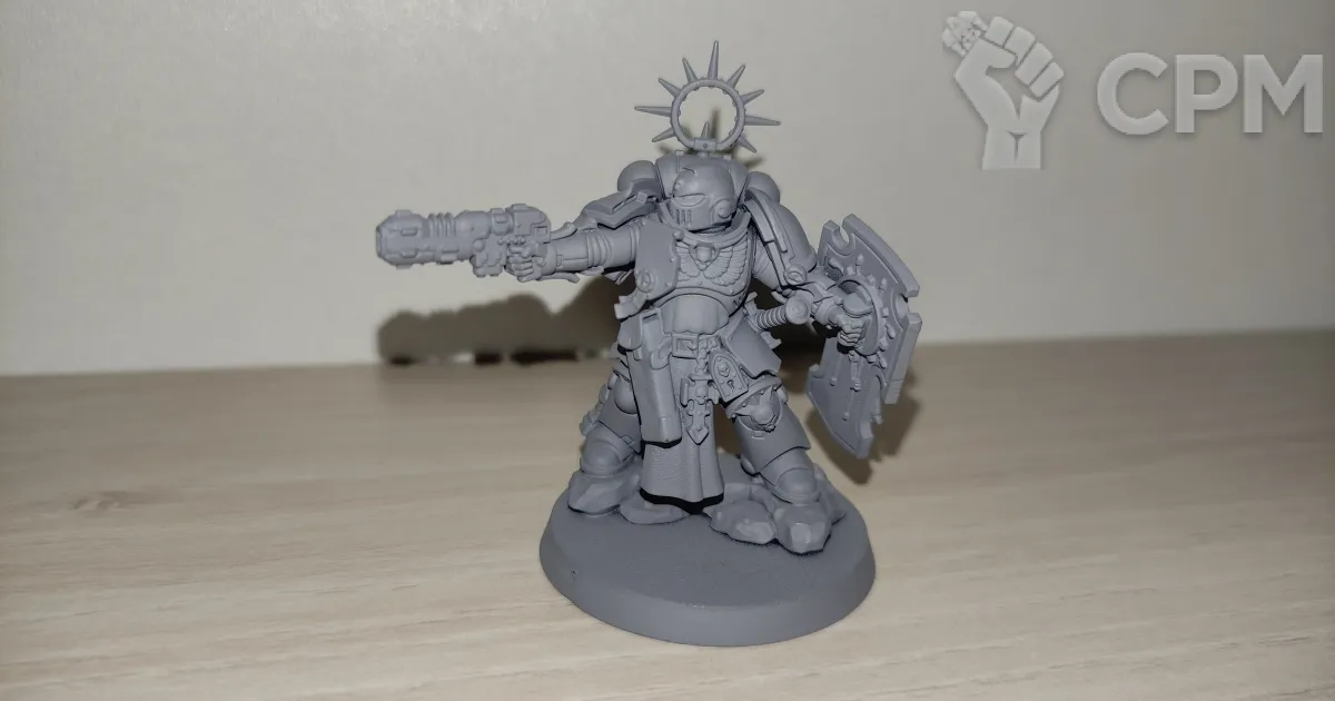 Primaris Lieutenant sword and shield - купить от Skinrender по цене 1 ...