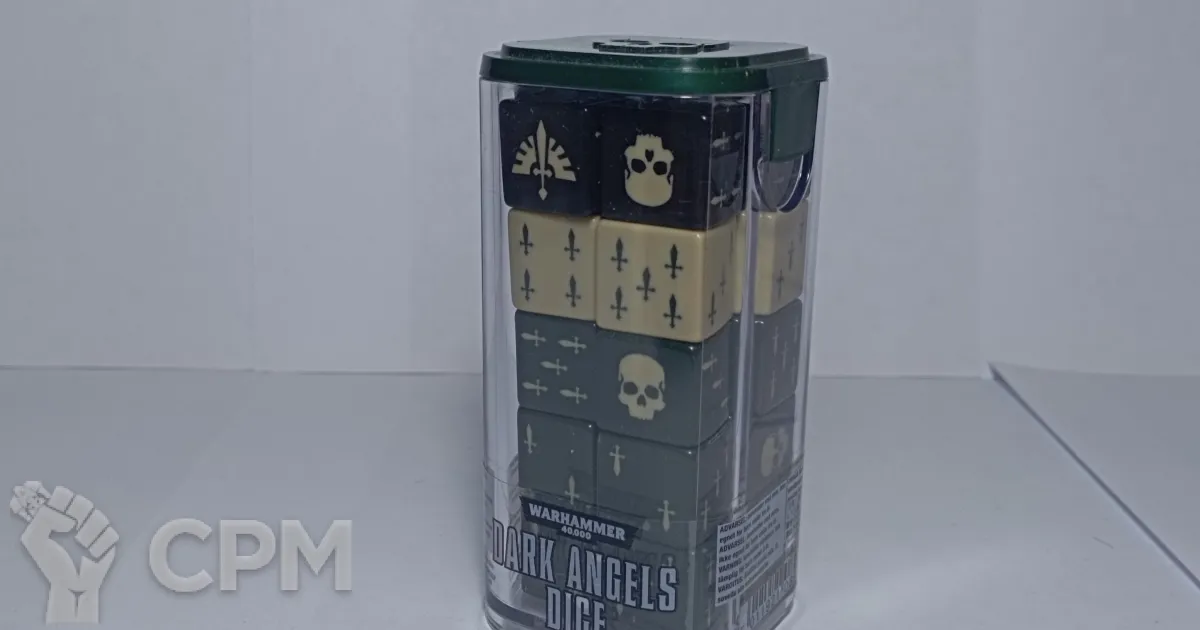 Dark Angels Dice Set - Свободный Рынок Миниатюр