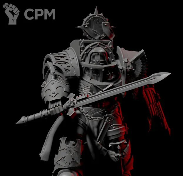 Space Marines – Relic Terminator Squad - Свободный Рынок Миниатюр