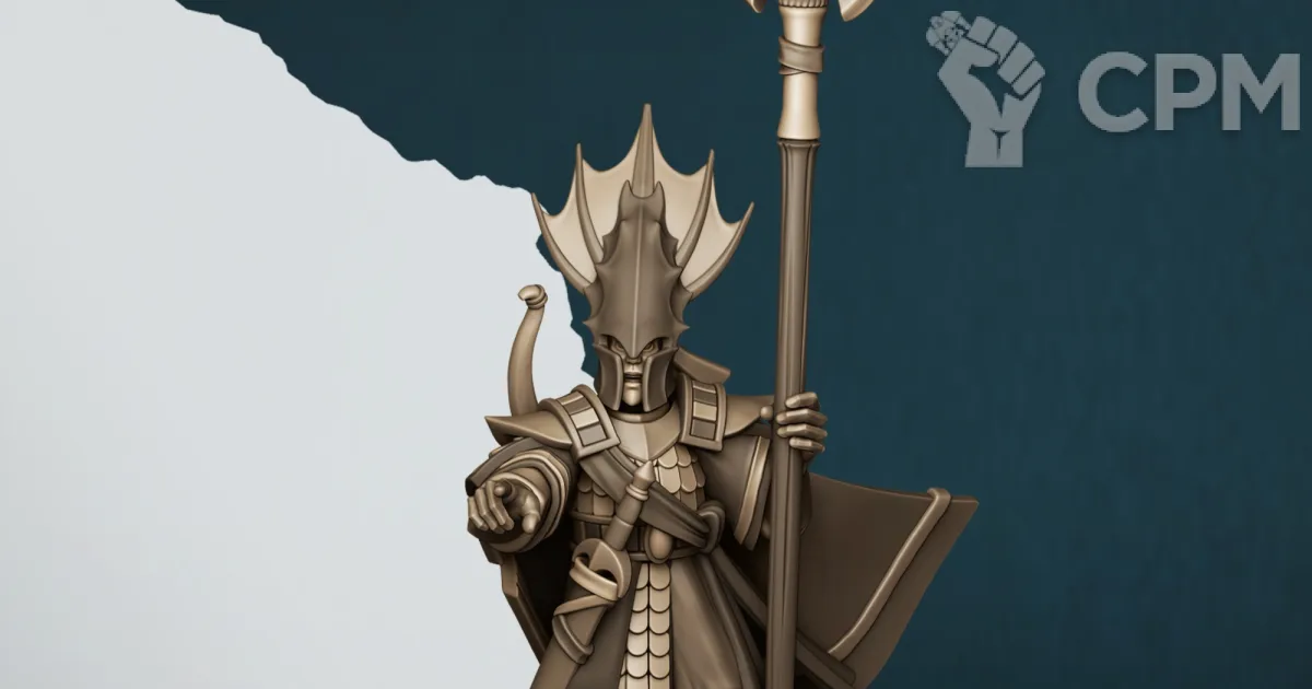 Elves/Aegean Elf Lord of the Sea - купить от Barduck Miniatures по цене ...