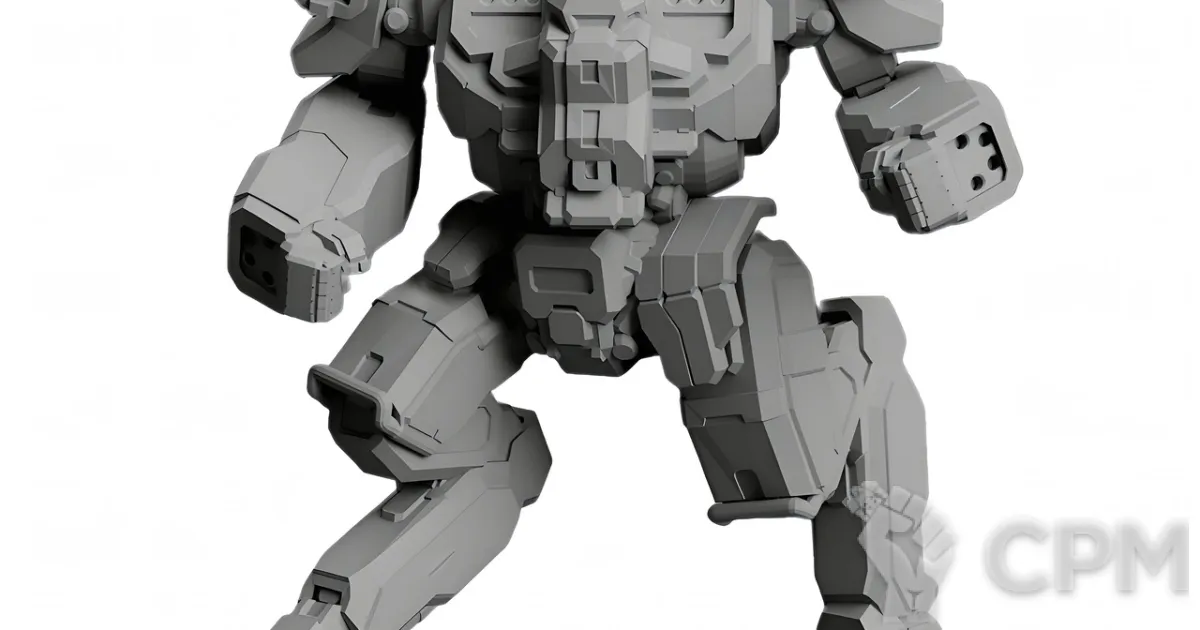 ARW-Prime Arctic Wolf for Battletech - купить от 3Д печать миниатюр по ...