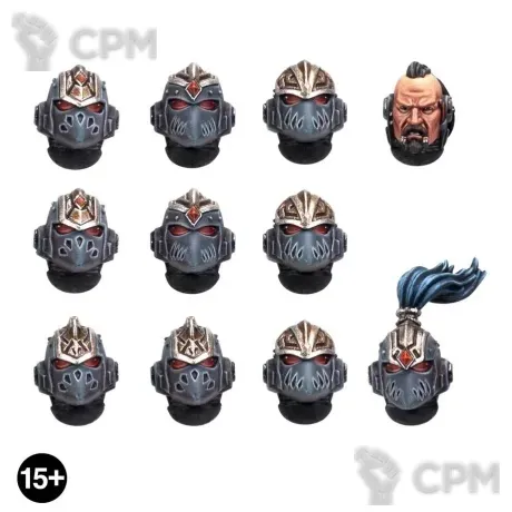 Space Wolves MKVI Heads - Свободный Рынок Миниатюр