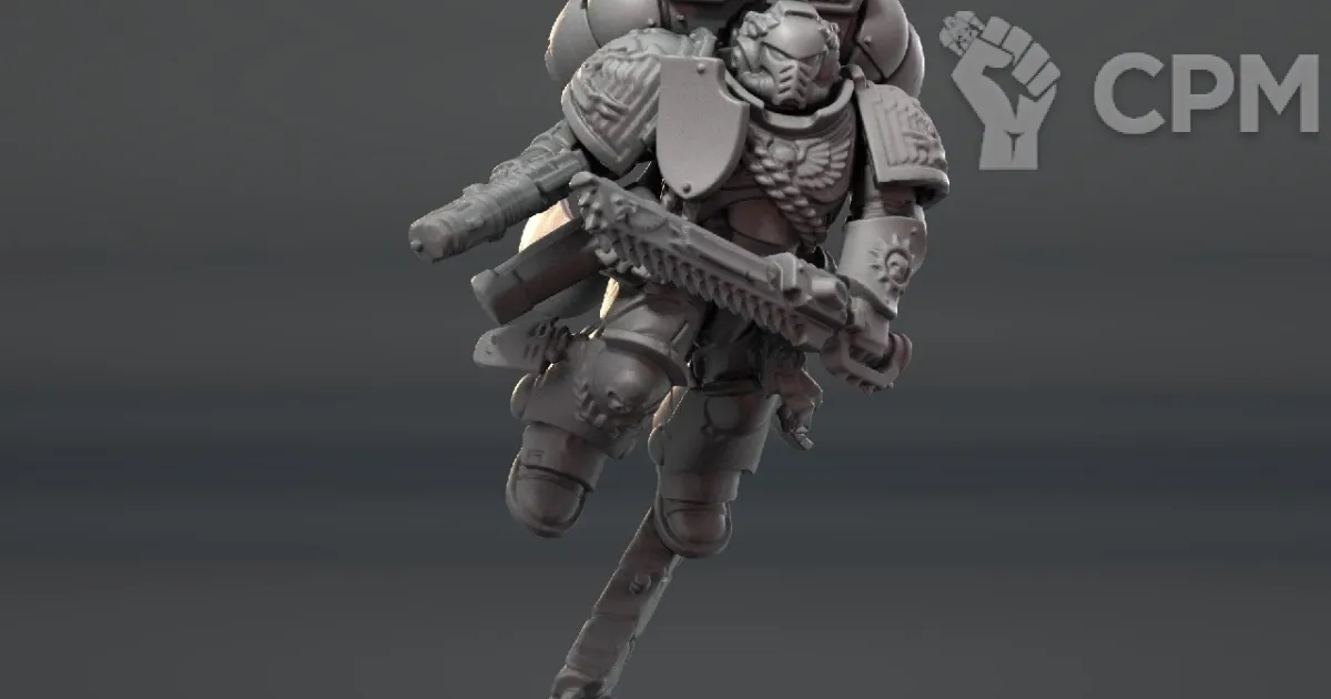 Primaris Captain on Jump Pack - Adeptus Astartes: Space Marines ...