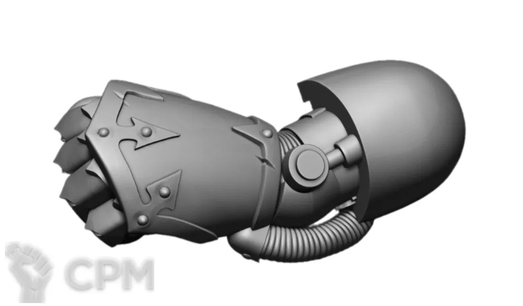 CSM Terminator Power fist 1 Left hand - Свободный Рынок Миниатюр