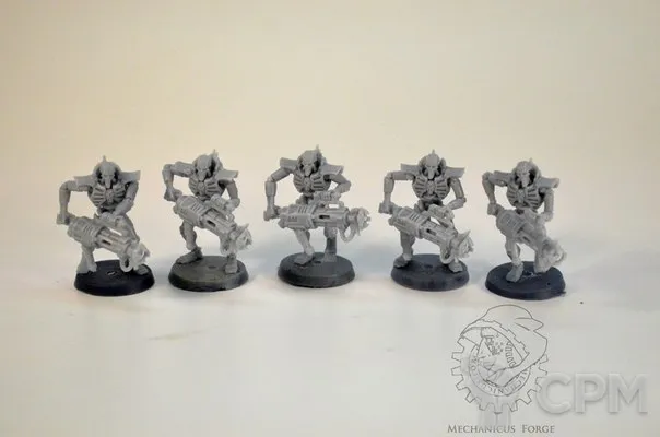 Necron Immortals with Tesla Carbines - купить от Mechanikus Forge по ...