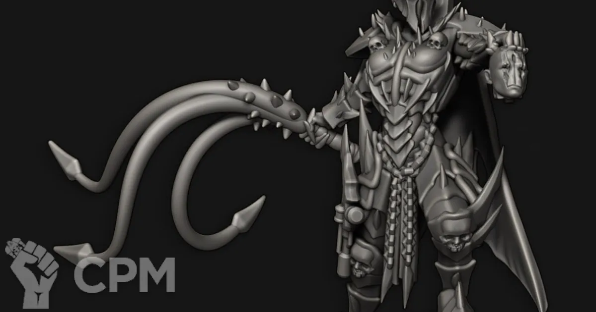 Dark Eldar Lord / Drukhari Assassin - купить от Barduck Miniatures по ...