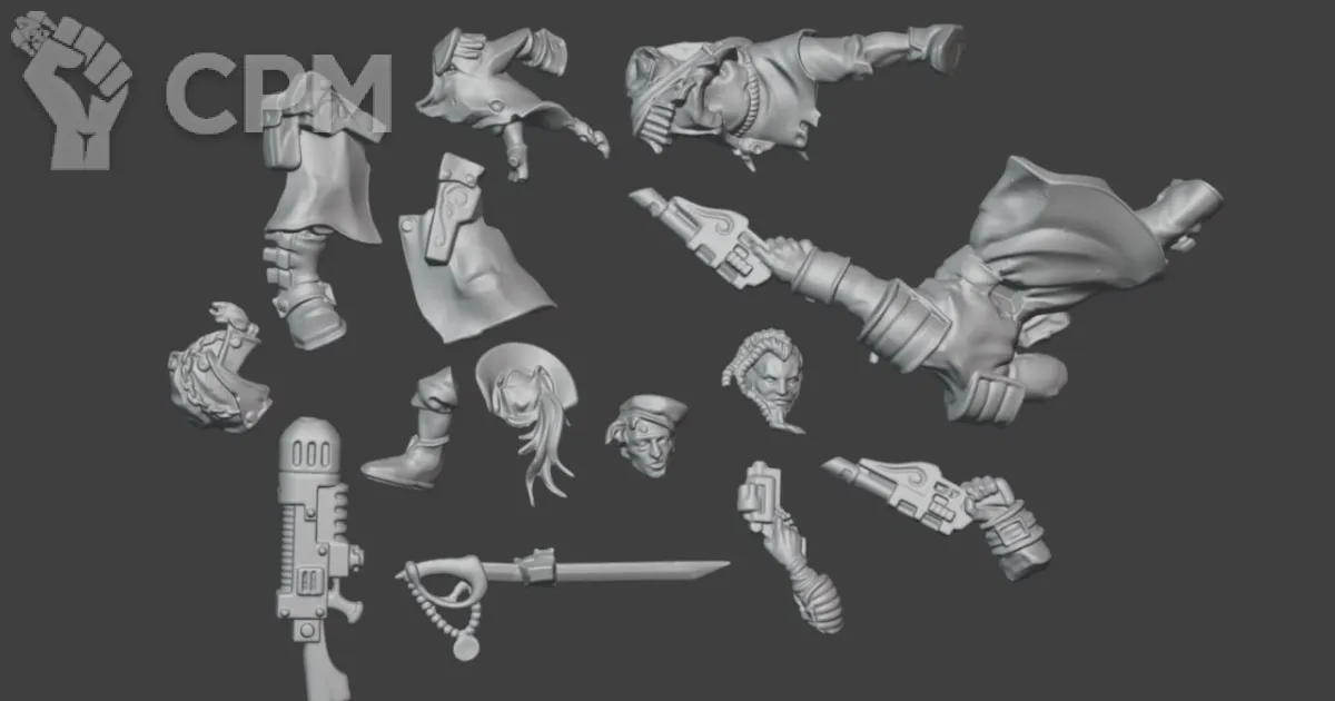 Kal Jericho and Scabs (Kal Jerico) - Свободный Рынок Миниатюр