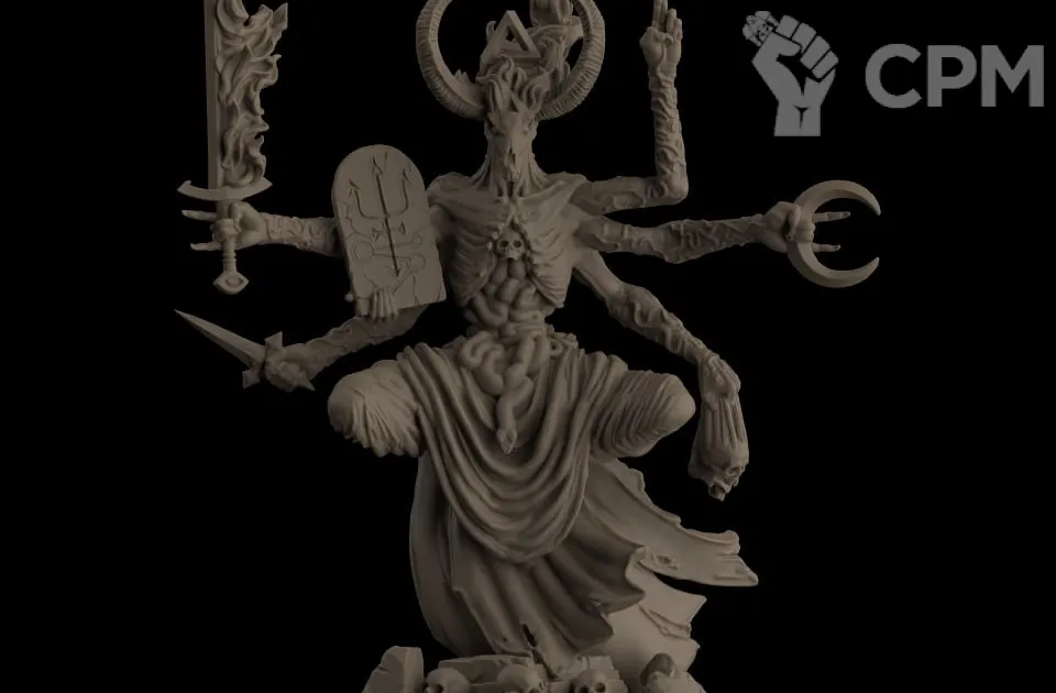 TRENCH CRUSADE - Court of the Seven Headed Serpent Warband - Sorcerer ...