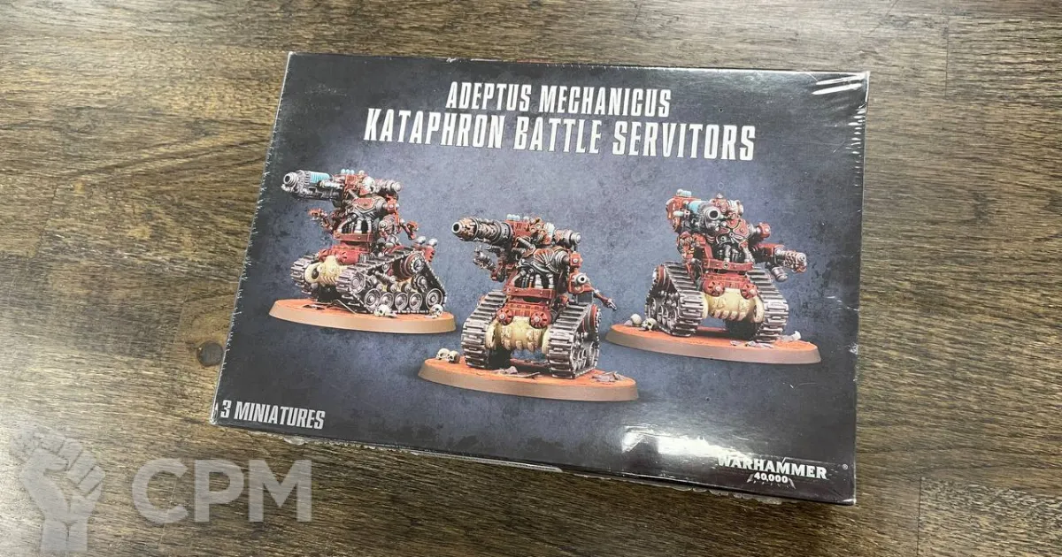 Adeptus Mechanicus: Kataphron Battle Servitors - Свободный Рынок Миниатюр
