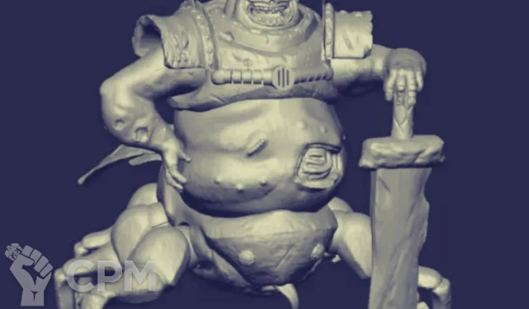 Death Guard Alternative Daemon Prince (3д печать) - Свободный Рынок ...