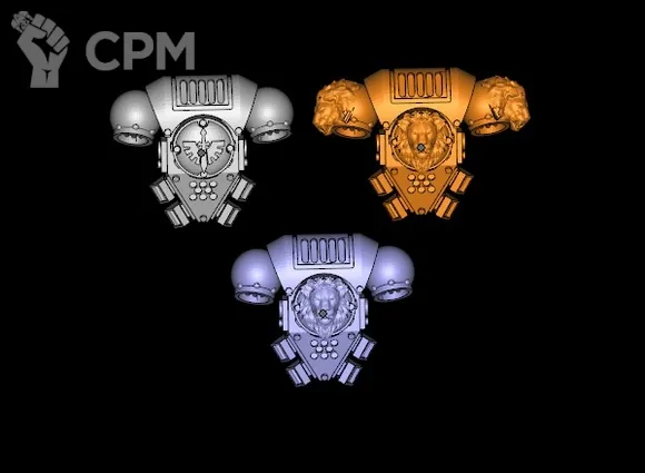 Space Marines - Dark_angels Lion_backpack - купить от Mystery sHack по ...