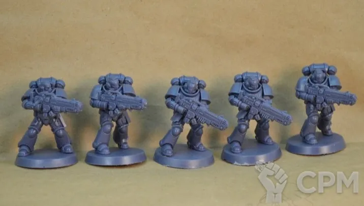 Primaris Space Marine Hellblaster Squad (DI) - Свободный Рынок Миниатюр