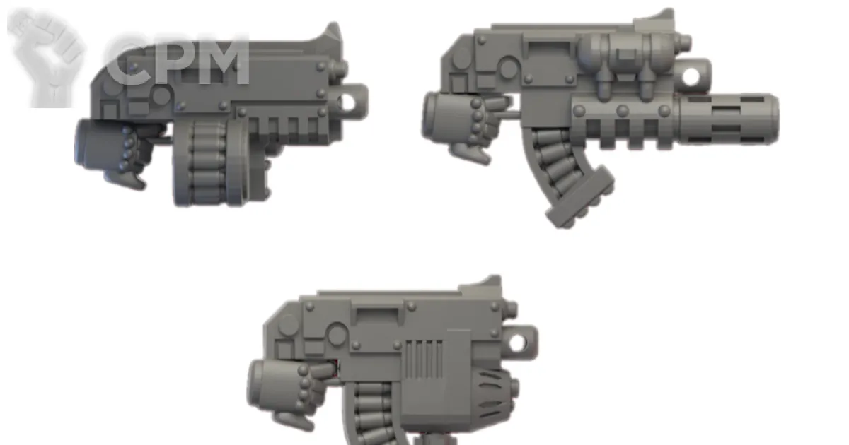 Combi Weapon Set - купить от 3Д печать миниатюр по цене 147руб ...