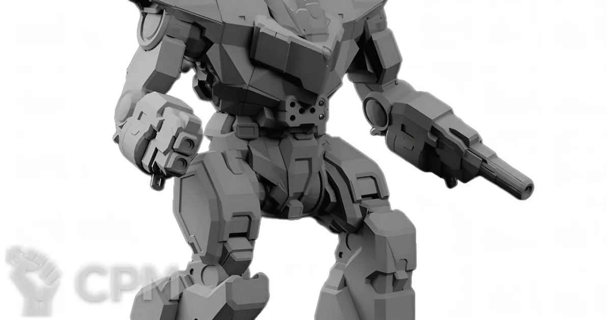 GLT-3N Guillotine for Battletech - купить от 3Д печать миниатюр по цене ...
