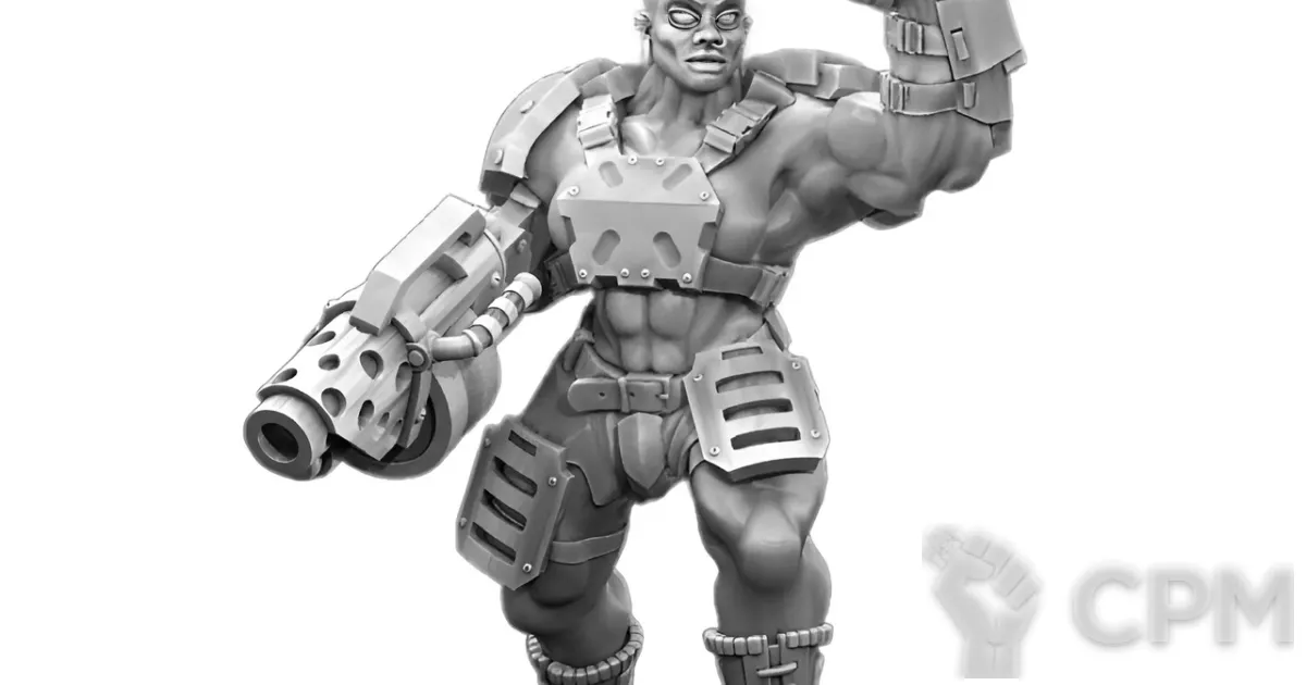 Astra Militarum – Female Ogryn v3 - купить от 3D Print Workshop по цене ...