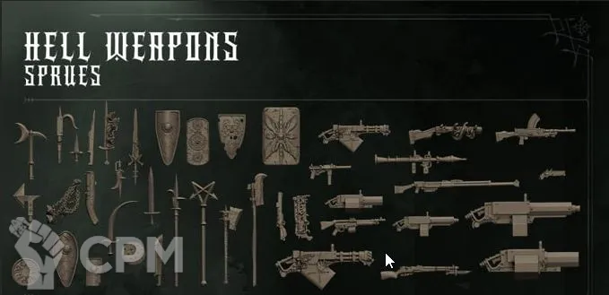 Hell weapons upgrade pack – Свободный Рынок Миниатюр - Свободный Рынок ...