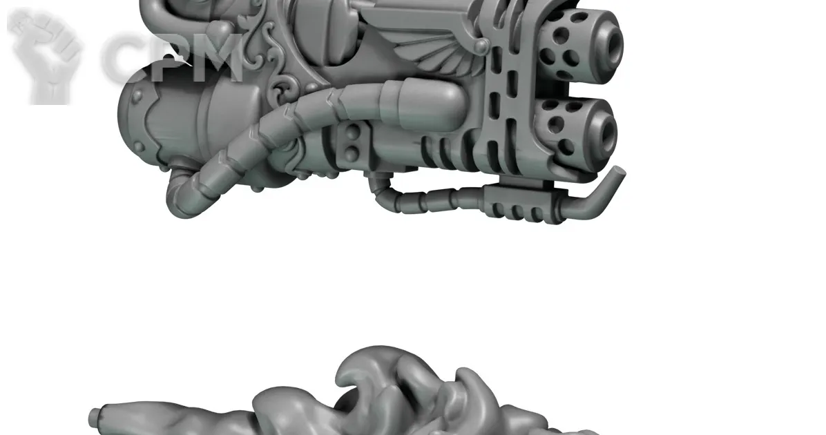 Blood angels Terminator Flamethrower - купить от Dr. Printicus по цене ...