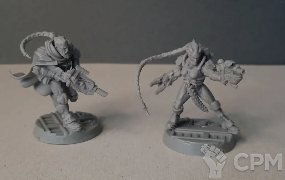 Van Saar Champions in Mesh and Flak Armour - Свободный Рынок Миниатюр