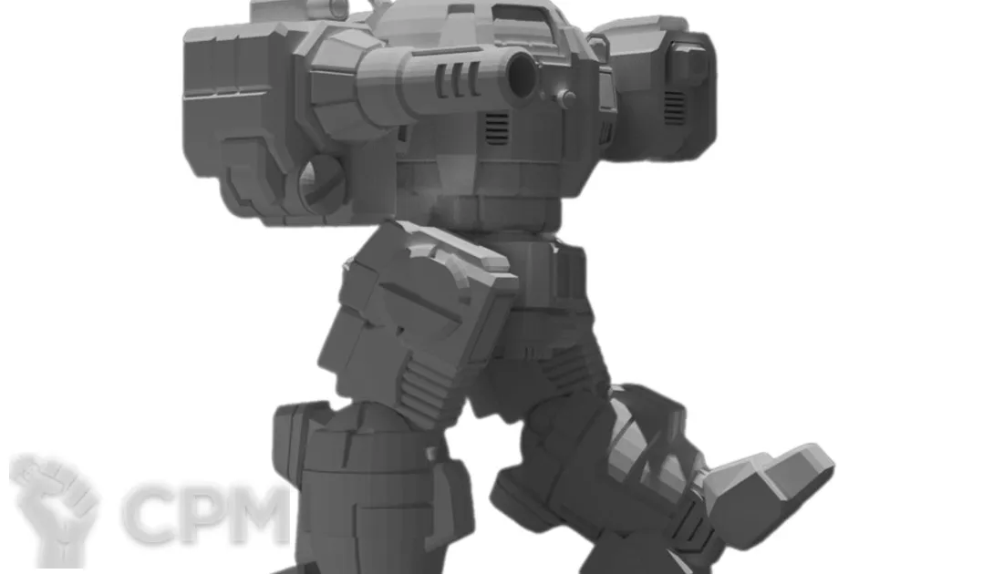 Urbanmech UM-R60 for Battletech (TURN) - купить от 3Д печать миниатюр ...